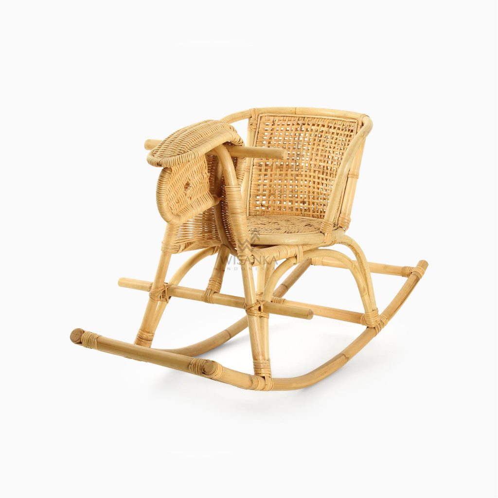 Sheep Rocking Chair - Rattan Kids Furniture - Baby Kids Furniture Wholesale